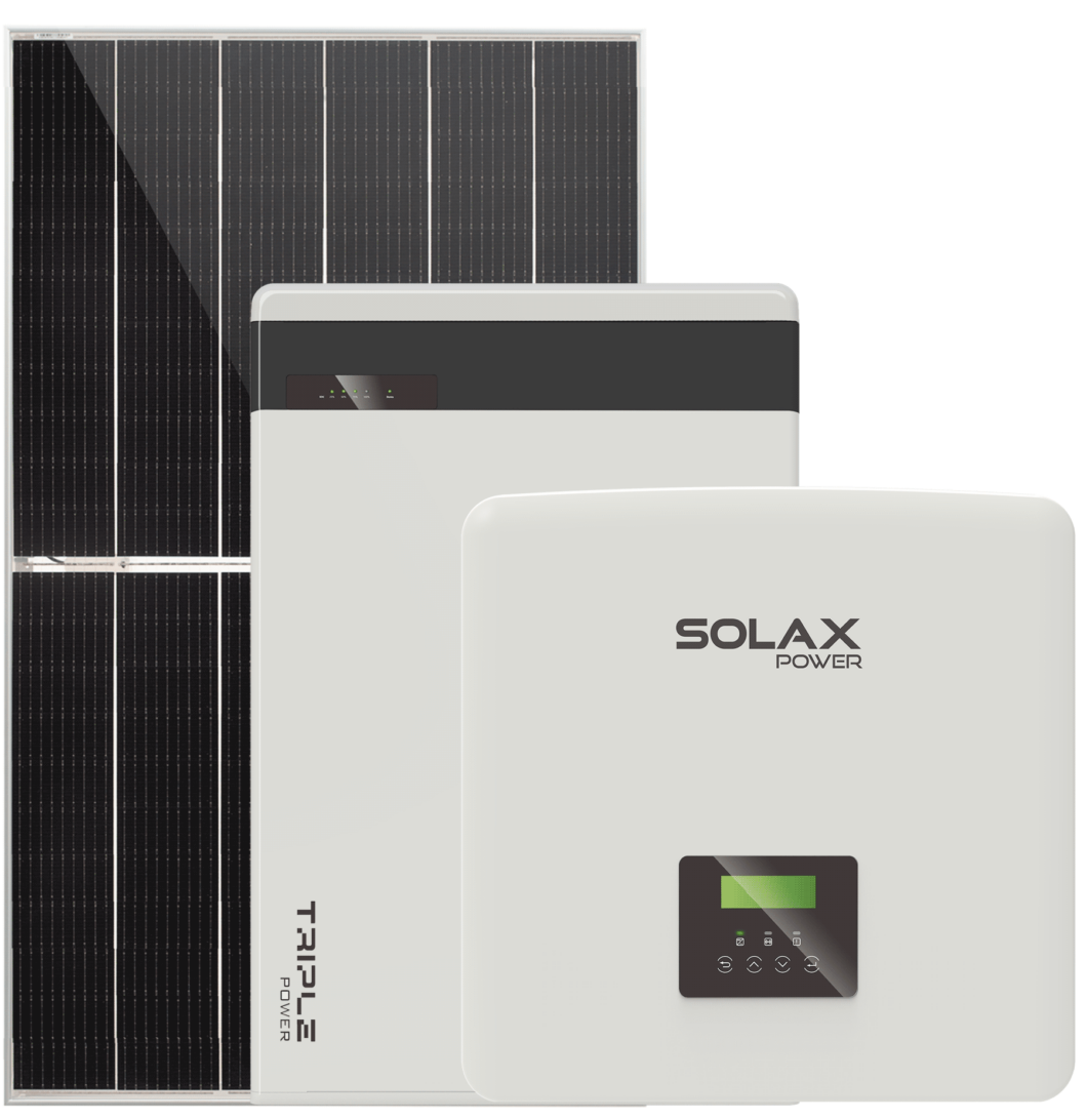 4kW Solar PV + SolaX 5.1kWh Battery Storage Package | Solar Energy Store