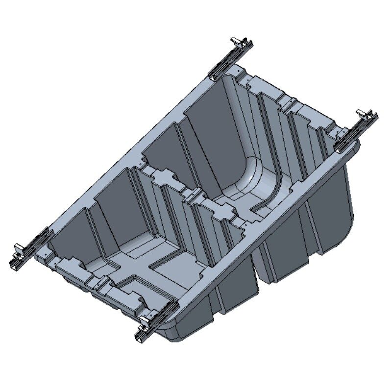 Fastenol Flat Roof / Ground Tray Mounting System (40 panels in ...